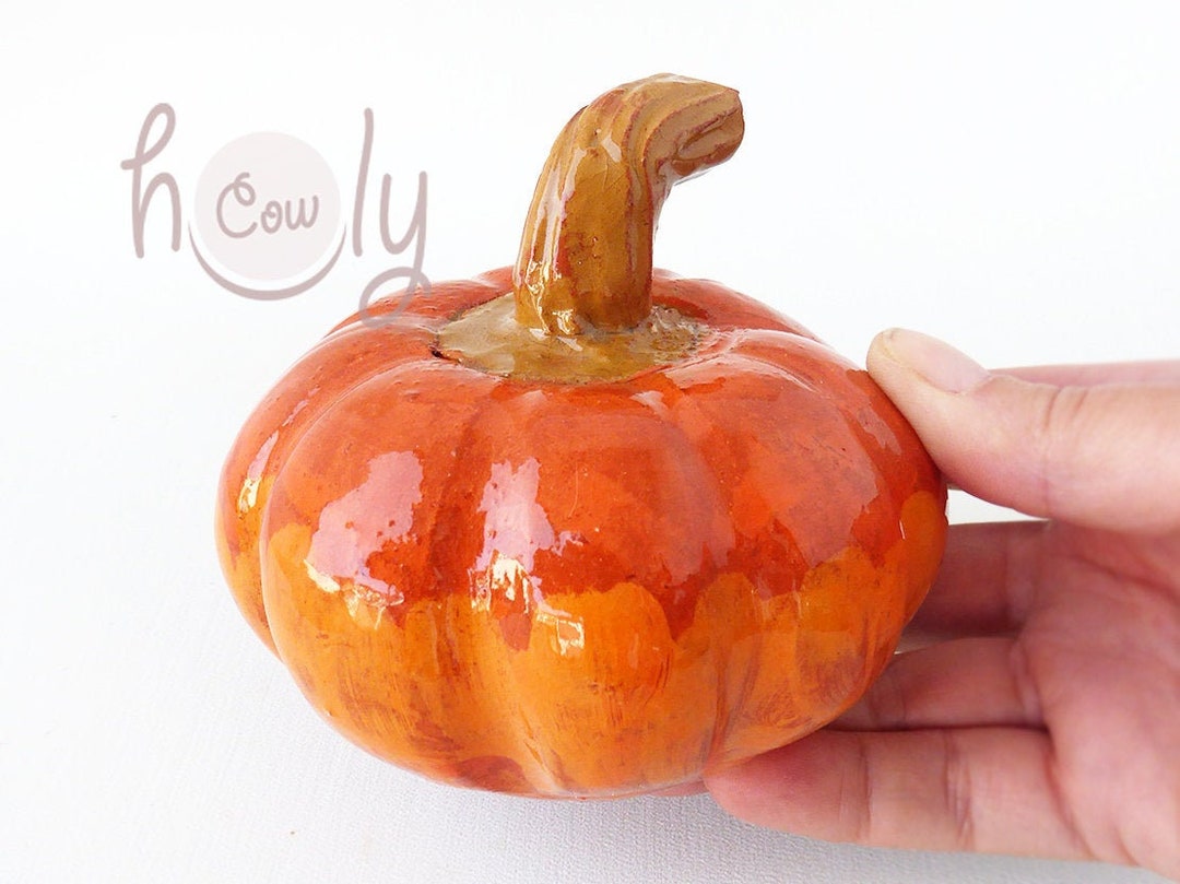 Hand Crafted Ceramic Pumpkin - Etsy