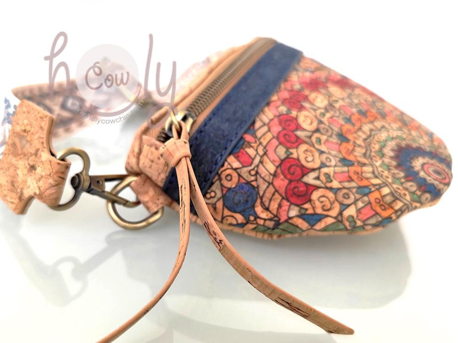 Women's Mandala Chest/hip Bag With Colorful Cotton Strap Made From ...