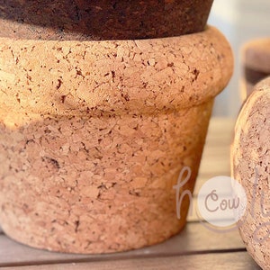 Eco Friendly Natural Cork Planter, Eco Cork Planter, Eco Cork Vase ...