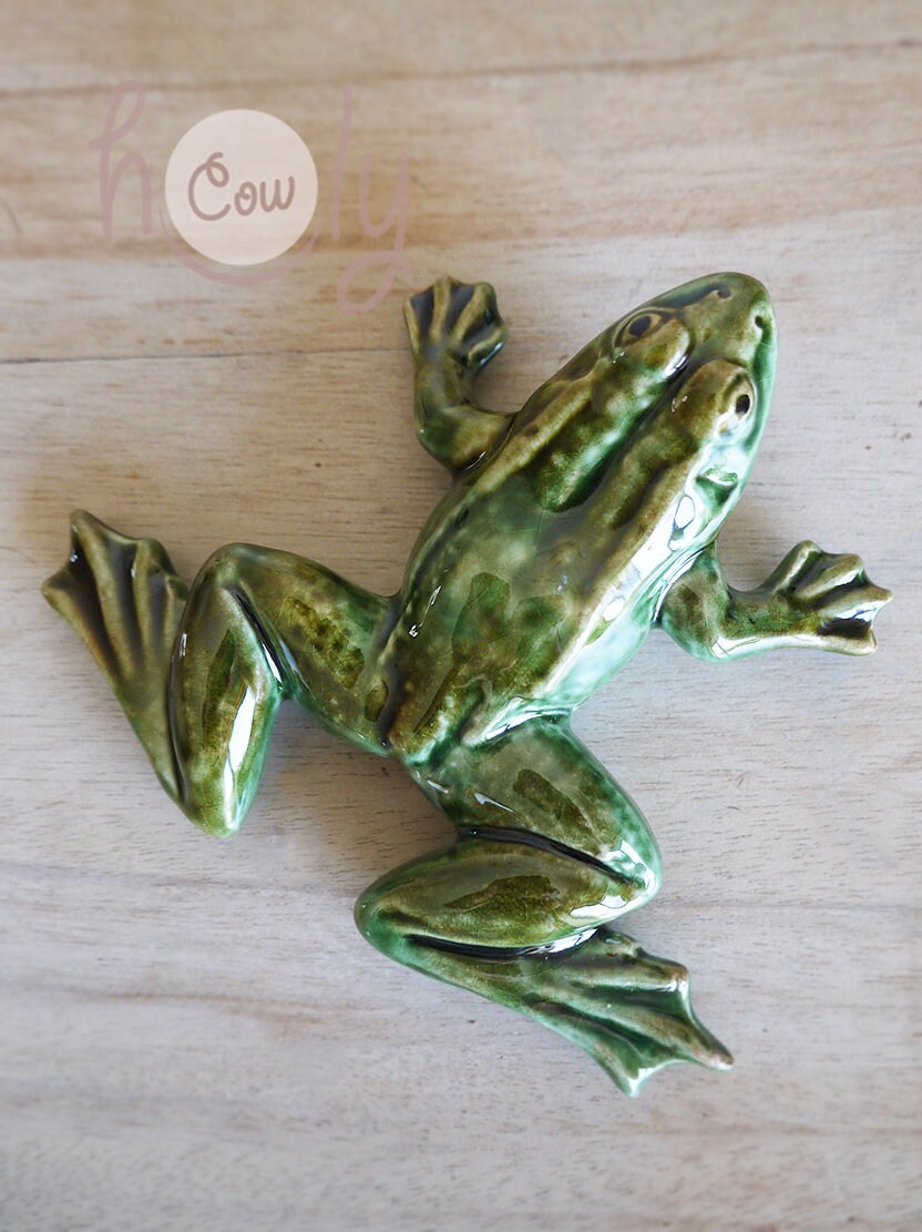 Hand Crafted Decorative Ceramic Frog, FREE SHIPPING - Etsy