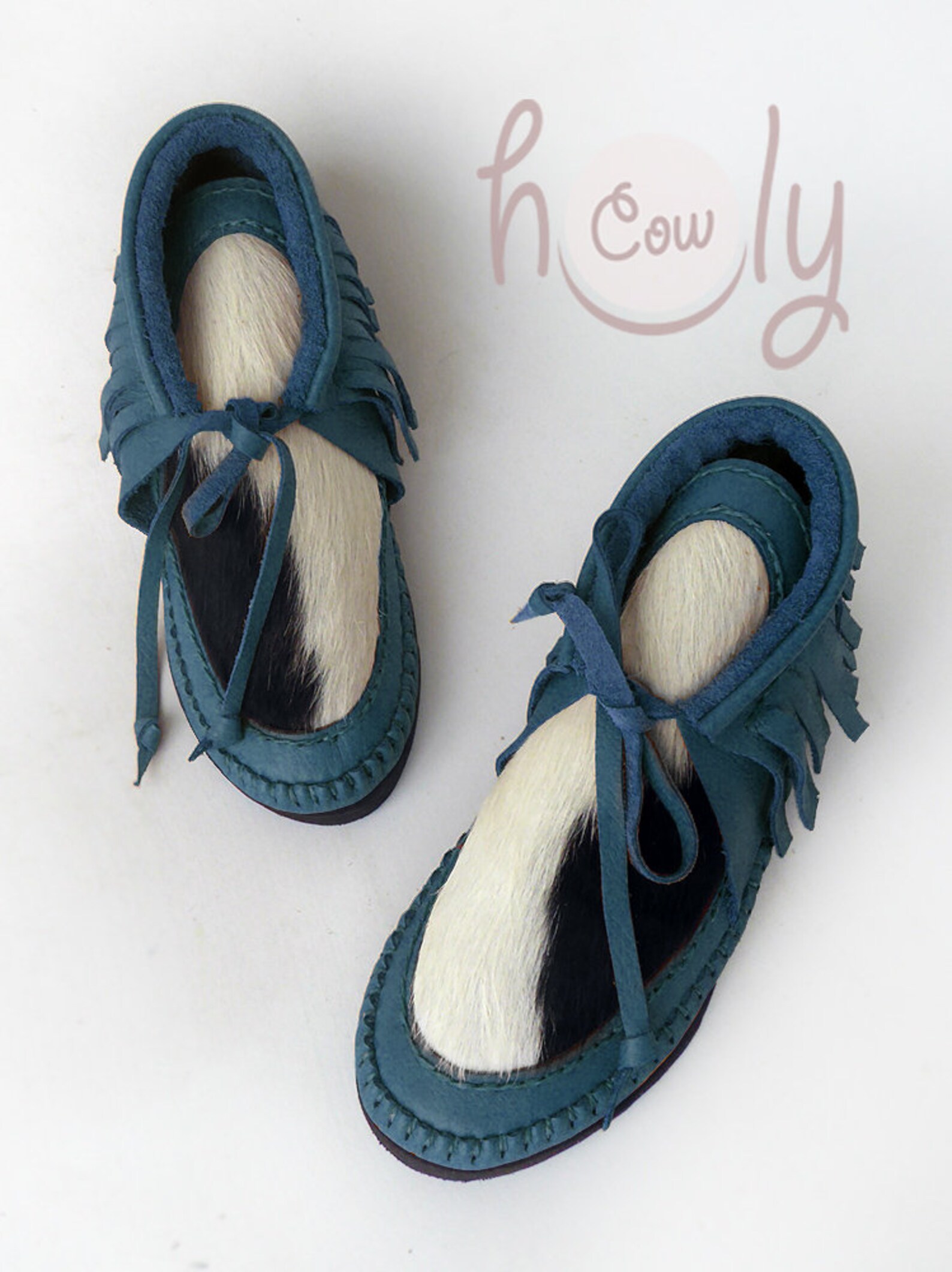 Blue Leather Moccasins Moccasin Boots Womens Moccasins Mens | Etsy
