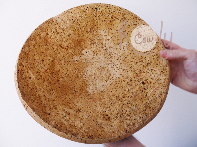 Eco Friendly and 100% Natural Cork Bark Bowl, Cork Bowl, Rustic Bowl ...