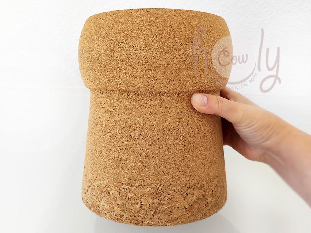 Eco Natural Cork Champagne Ice Bucket, Wine Ice Bucket, Champagne ...