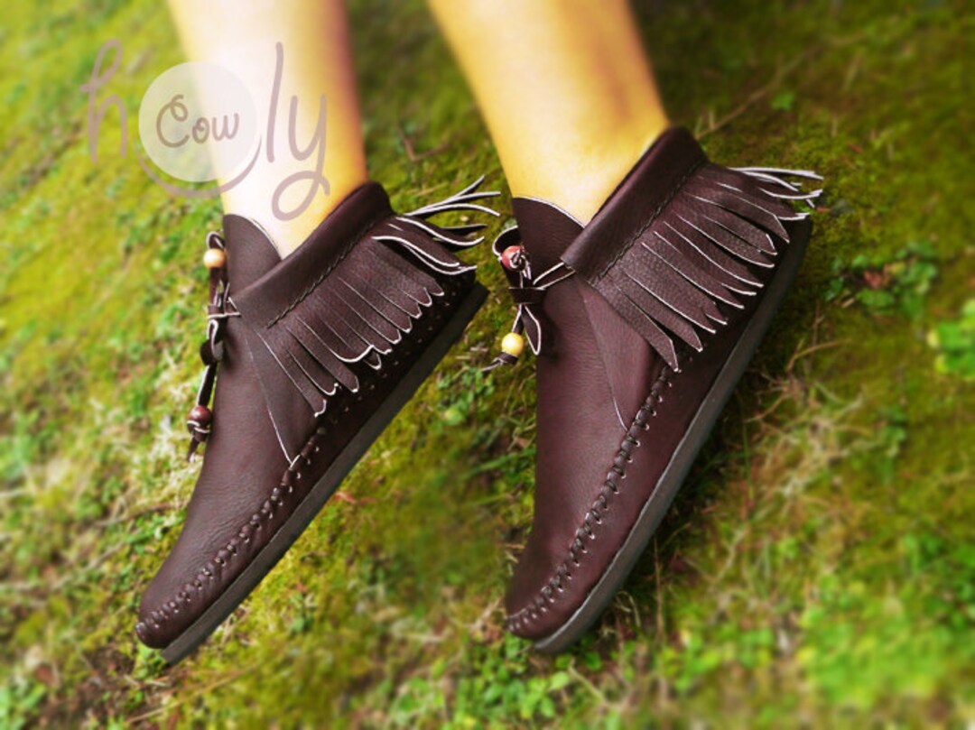 Brown Leather Moccasins, Moccasins Women, Womens Shoes, Moccasins, Mens ...