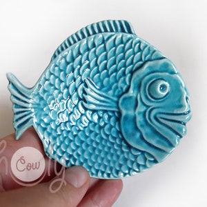 Handmade Small Ceramic Fish Dish Fish Plate Ceramic Fish - Etsy