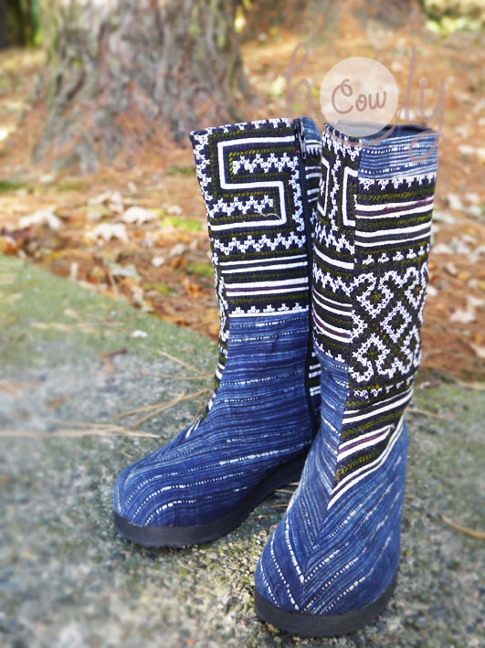 Women's Tribal Vegan Boots Womens Boots Tribal Boots - Etsy