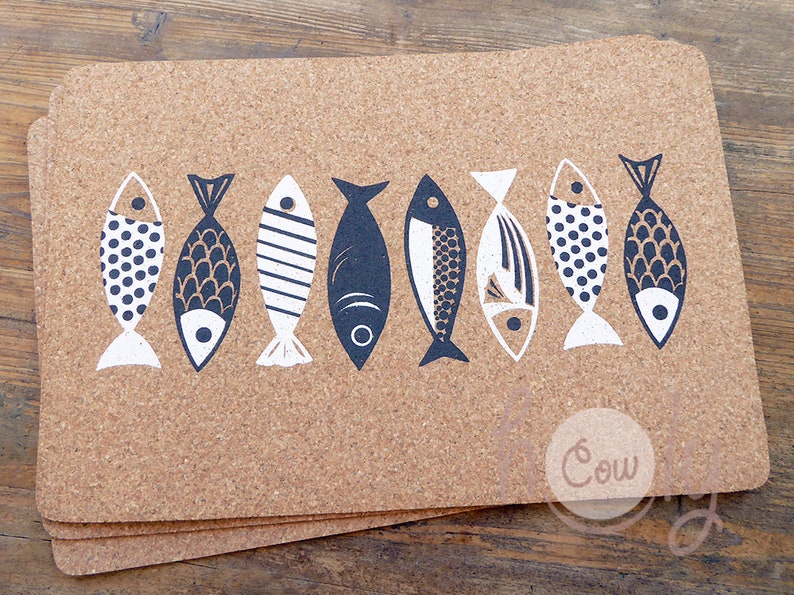 Handmade Rectangular Large Natural Eco Friendly Fish Cork - Etsy