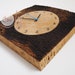 Handmade Square Natural Eco Friendly Cork Wall Clock Rustic - Etsy