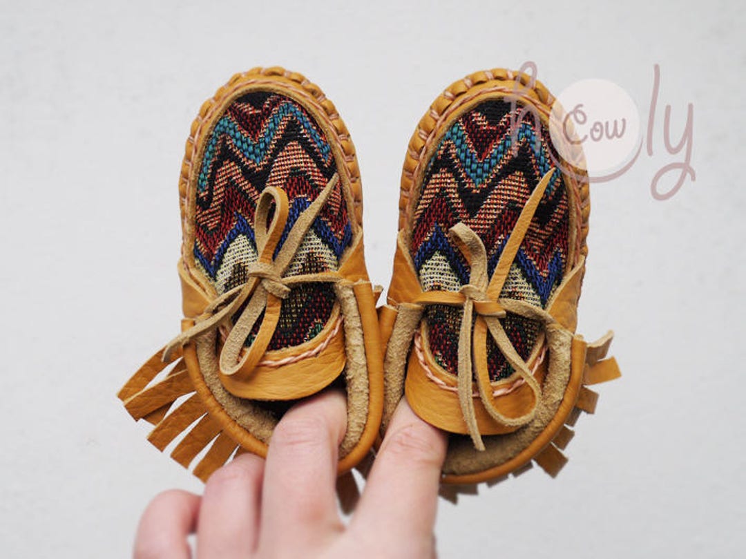 Leather Baby Moccasins, Baby Moccasins, Toddler Moccasins, Infant ...