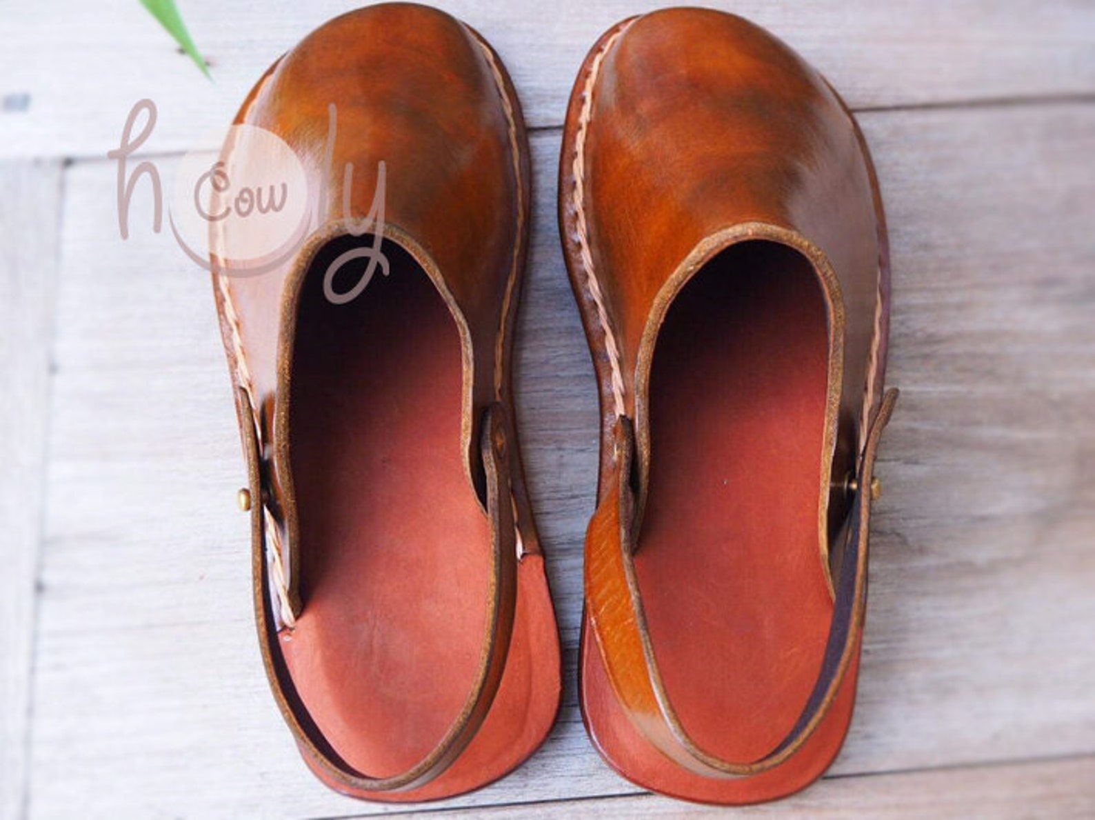 Hand Stitched Leather Sandals Brown Leather Sandals Womens - Etsy