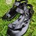 Handmade Leaf Sandals, Black Leather Sandals, Womens Boho Sandals ...