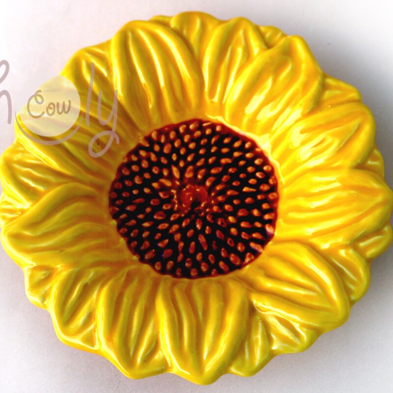 Sunflower Plate - Etsy