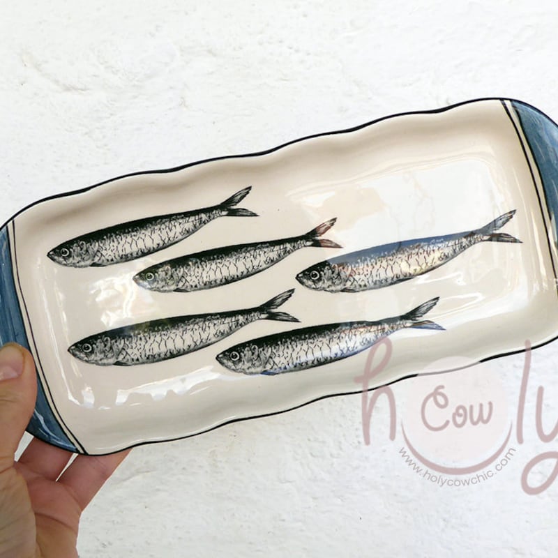 Sardine Serving Plate - Etsy