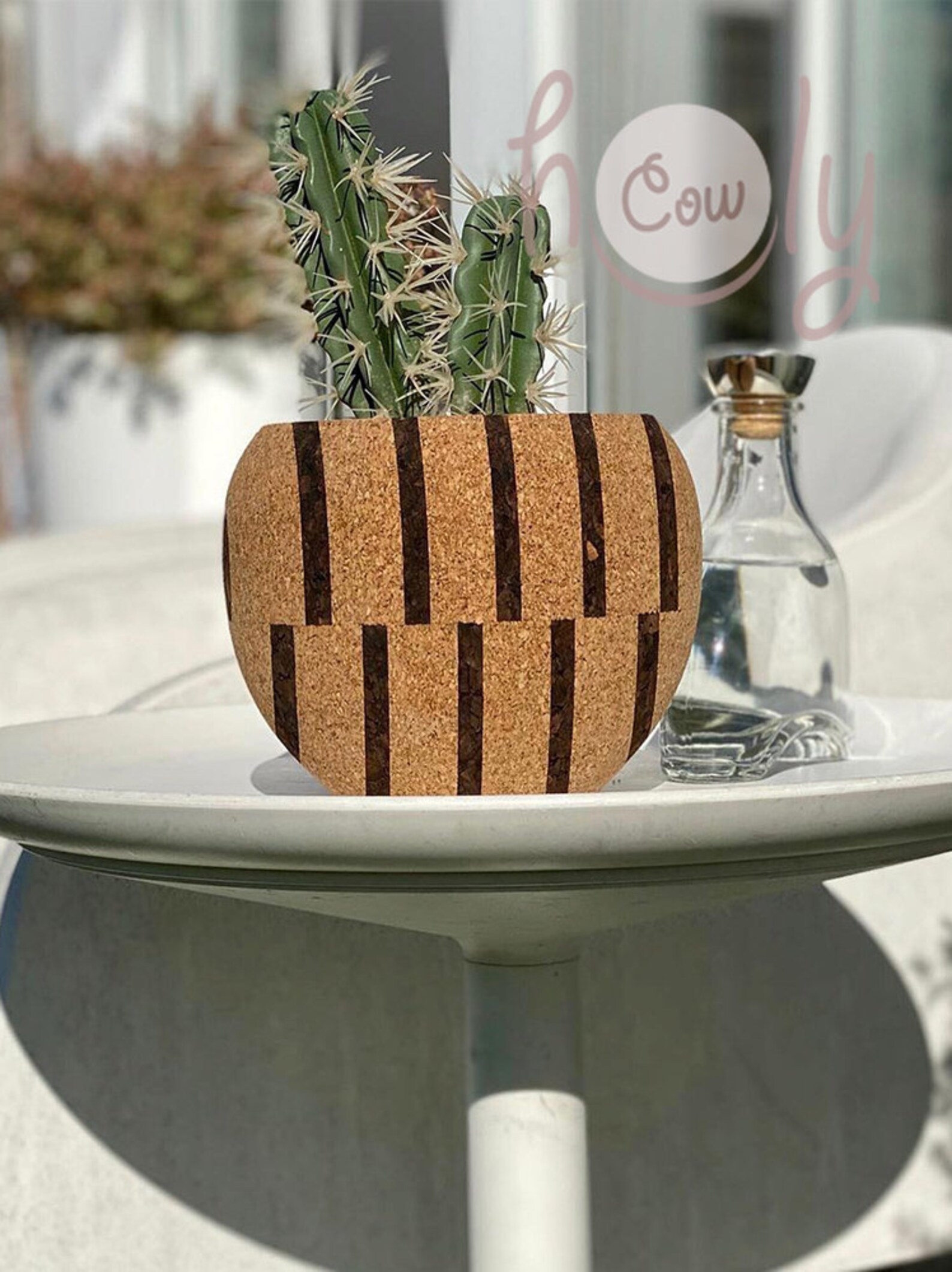 Eco Friendly Natural Cork Planter, Eco Cork Planter, Eco Cork Vase ...