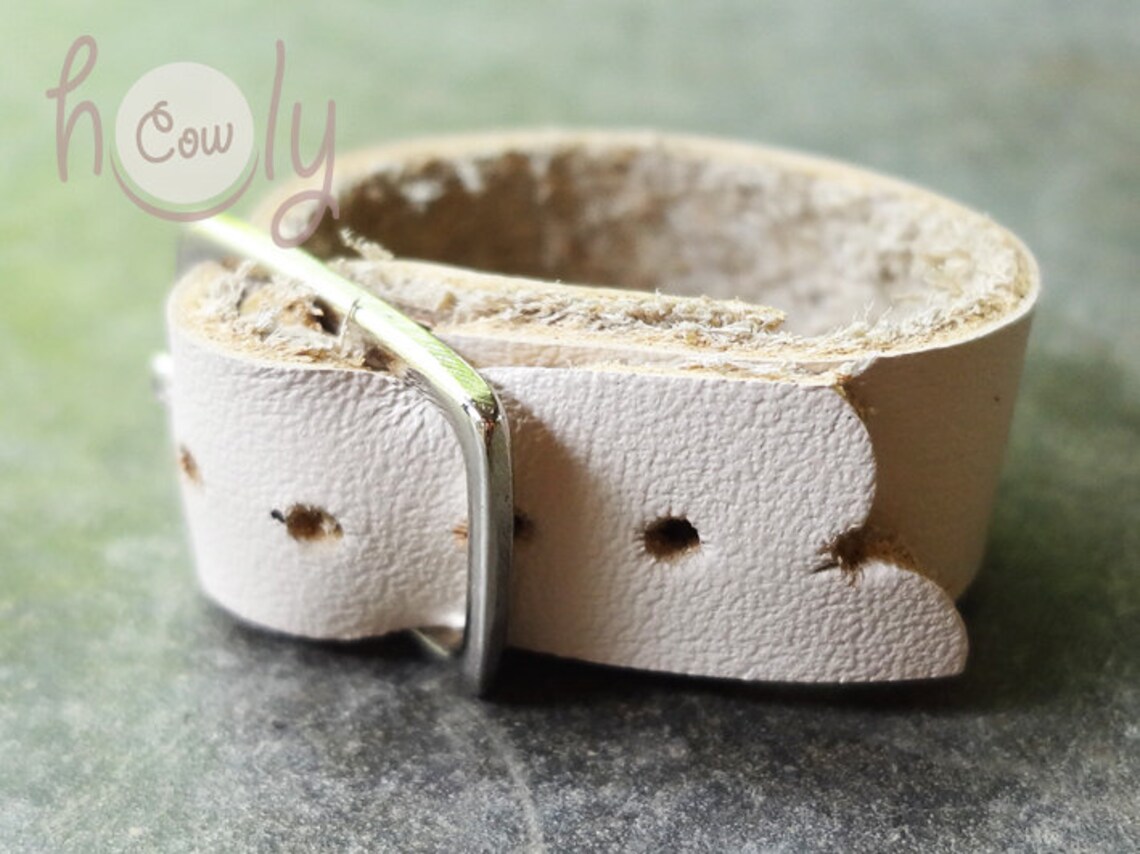 Handmade Adjustable Leather Rings Available in All Colors | Etsy