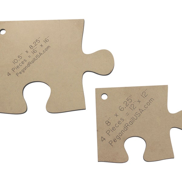 Puzzle Template - Etsy