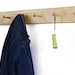 Solid Maple Shaker Peg Rack - 18 to 58" 3-10 Pegs Handmade in the USA ...
