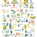 Catholic Abc's Print Hand-drawn Catholic Alphabet Print - Etsy