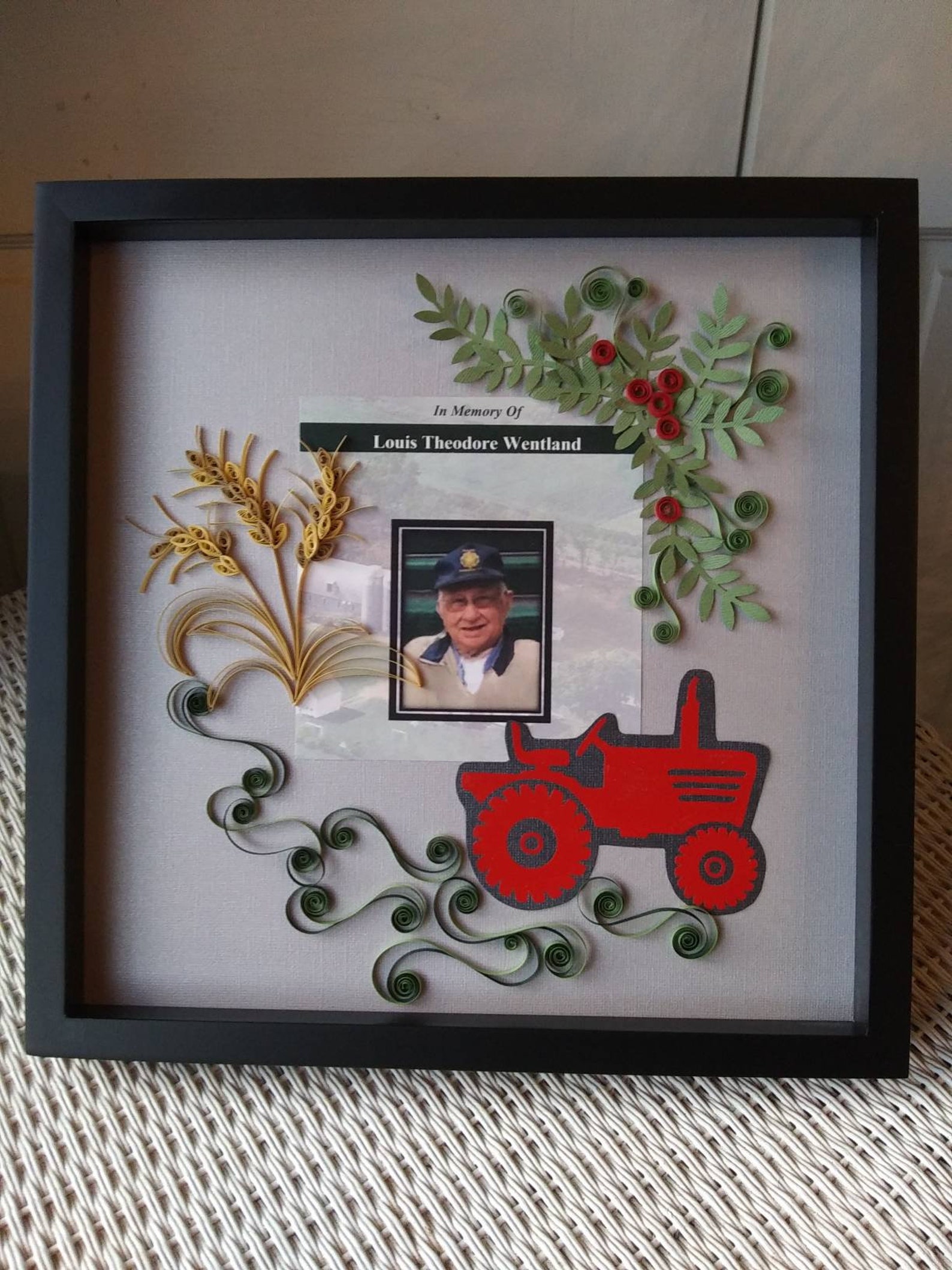 Farming Memorial Farmer Memorial Grandpa Sympathy Dad Sympathy | Etsy