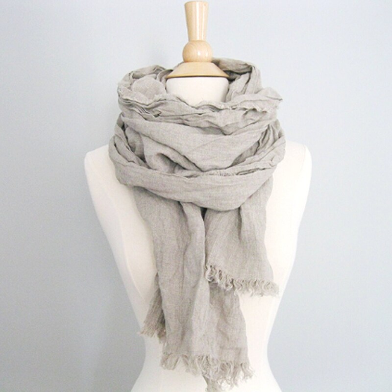 Linen Scarves - Etsy