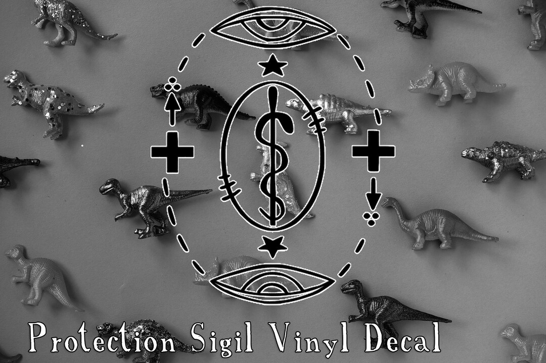 Mental Physical and Spiritual Protection Sigil Vinyl Decal - Etsy