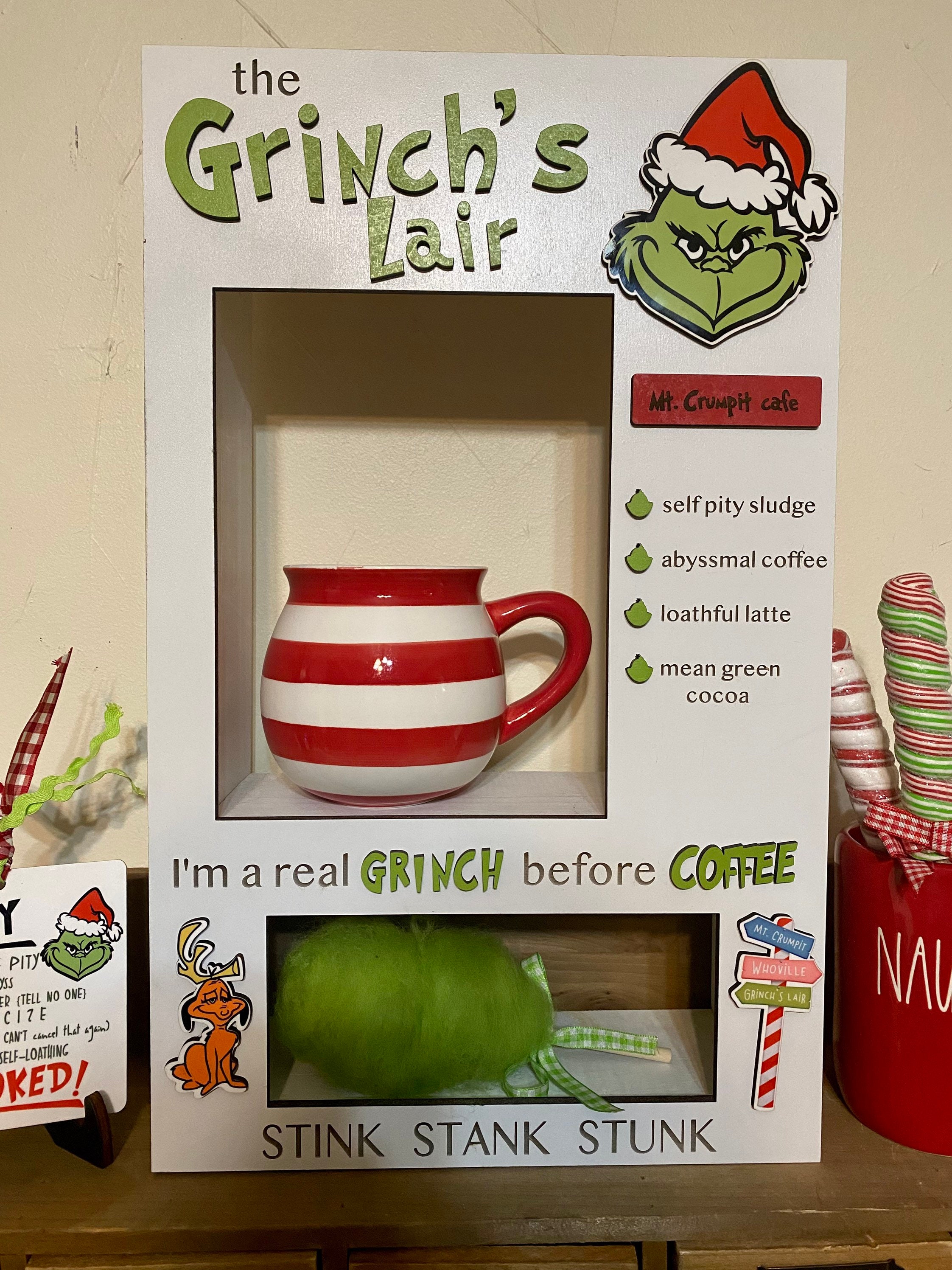 Grinch’s Lair Station With *****interchangeable Faceplate - Etsy