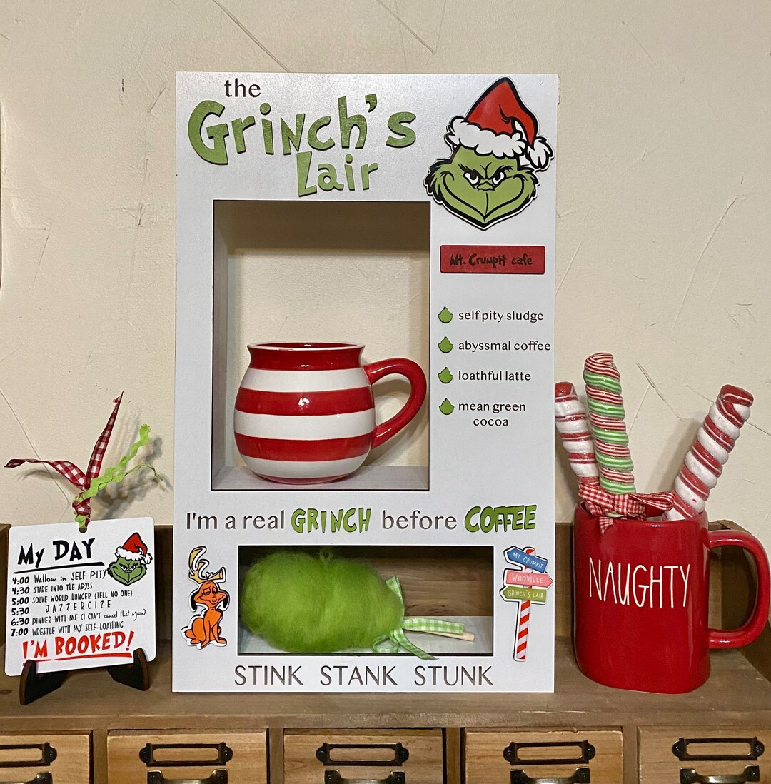Grinch’s Lair Station With *****interchangeable Faceplate - Etsy