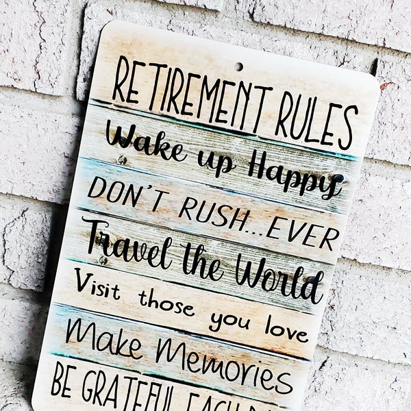 Retirement Signs - Etsy
