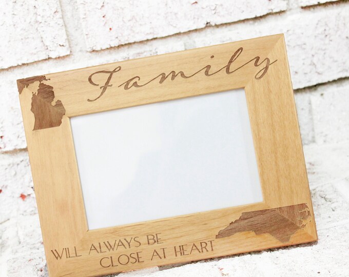 Across the Distance Family Frame, 4x6 Picture Frame, Long Distance ...