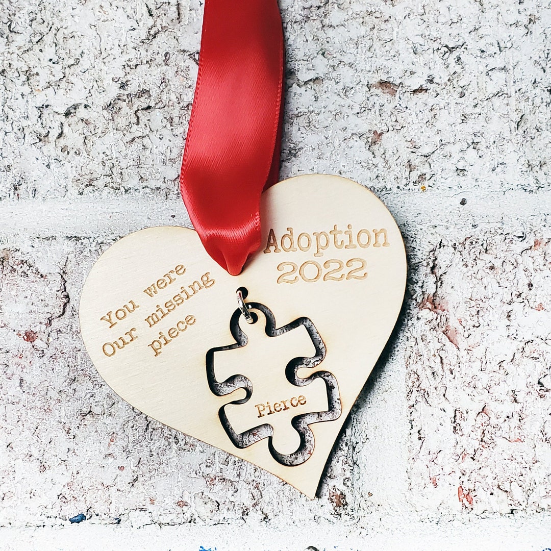 2022 Adoption Keepsake Ornament, Custom Adoption Ornament With Name ...