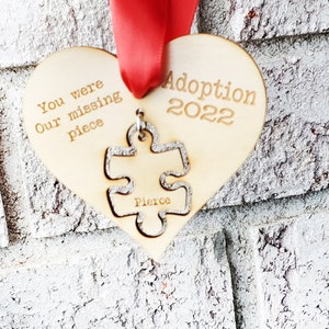 2022 Adoption Keepsake Ornament, Custom Adoption Ornament With Name ...