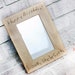 Engraved Handwriting Frame, 4x6 Picture Frame, Memorial Gift Idea ...