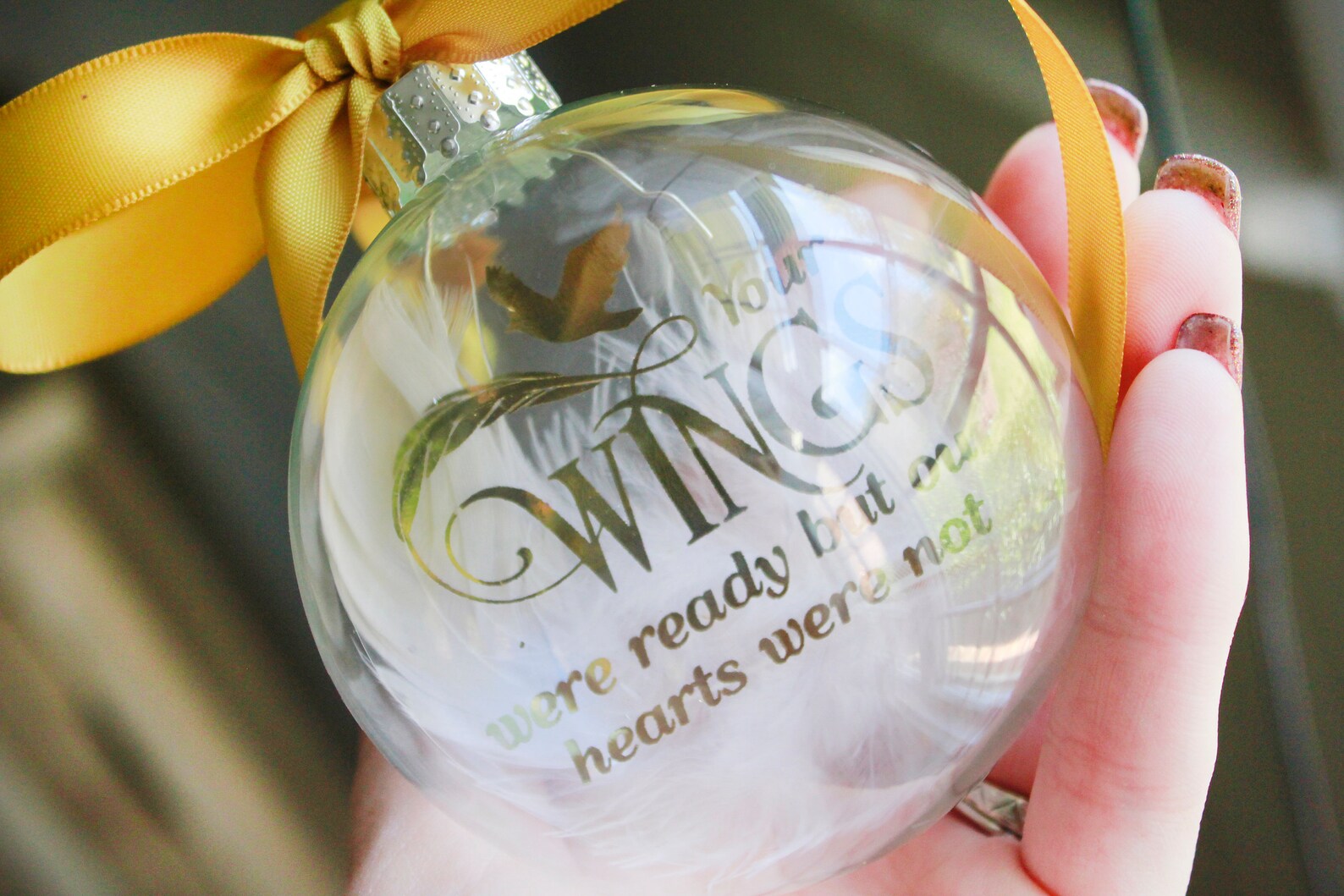 Memorial Christmas Ornaments in Memory at Christmas Holiday | Etsy