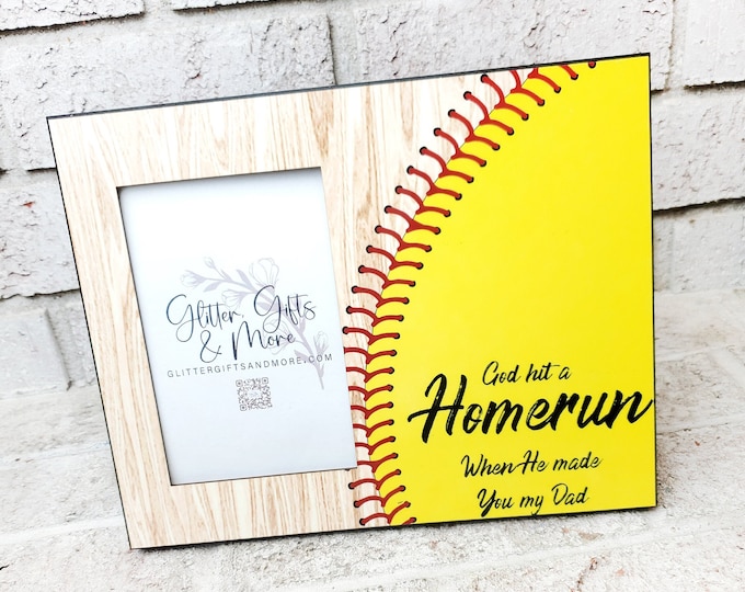 Softball Frames, Custom Softball Gifts, Softbal Coach Gift ...