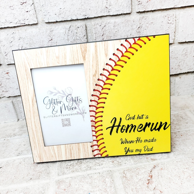 Softball Frames Custom Softball Gifts Softbal Coach Gift - Etsy