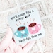 Work Bestie Gifts Work Best Tea Coaster Tea Lover Gifts Co - Etsy