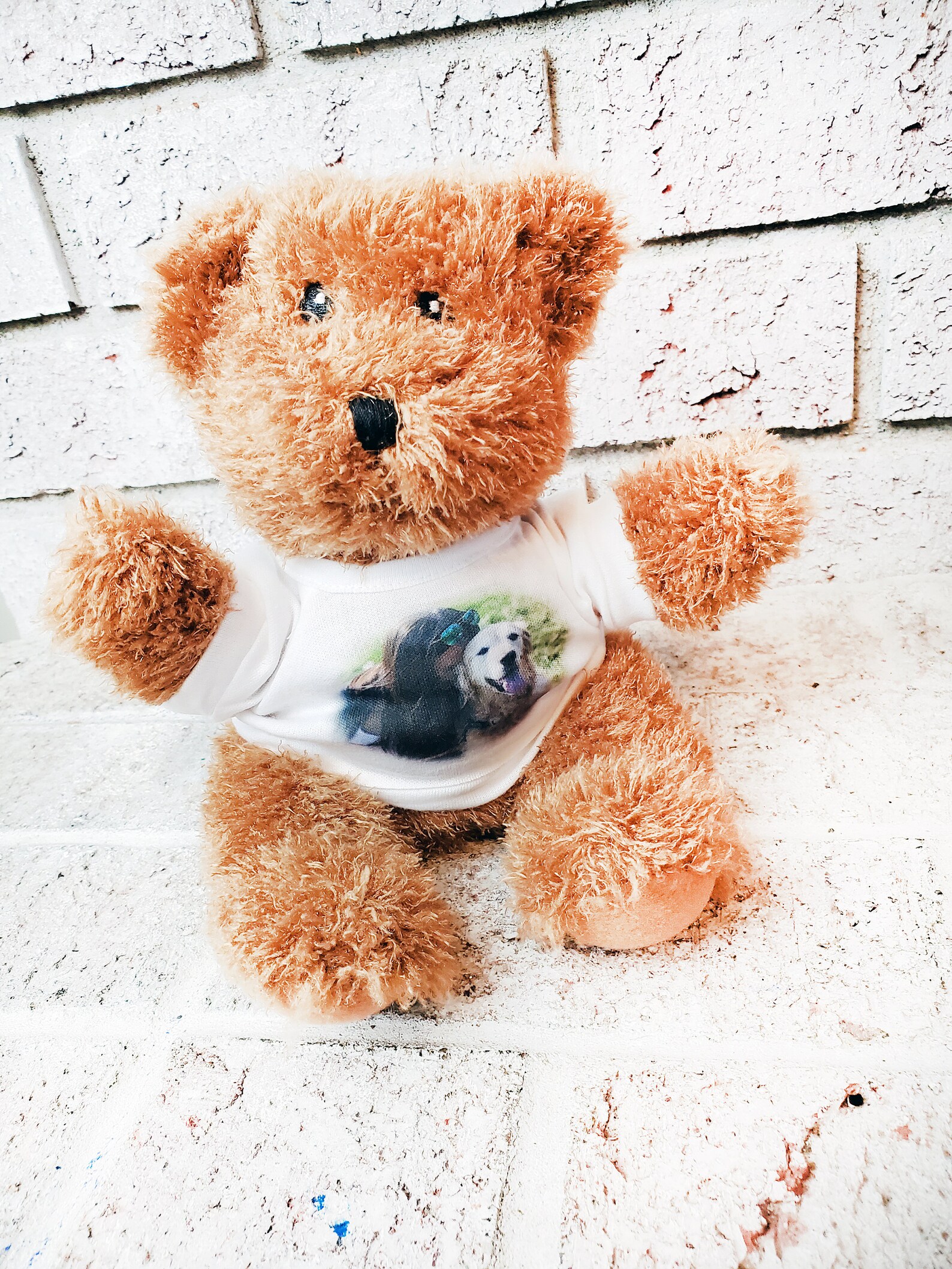 Memorial Teddy Bear in Loving Memory Stuffed Bear Teddy Bear - Etsy