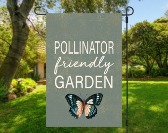 Pollinator Friendly Yard Sign - Etsy