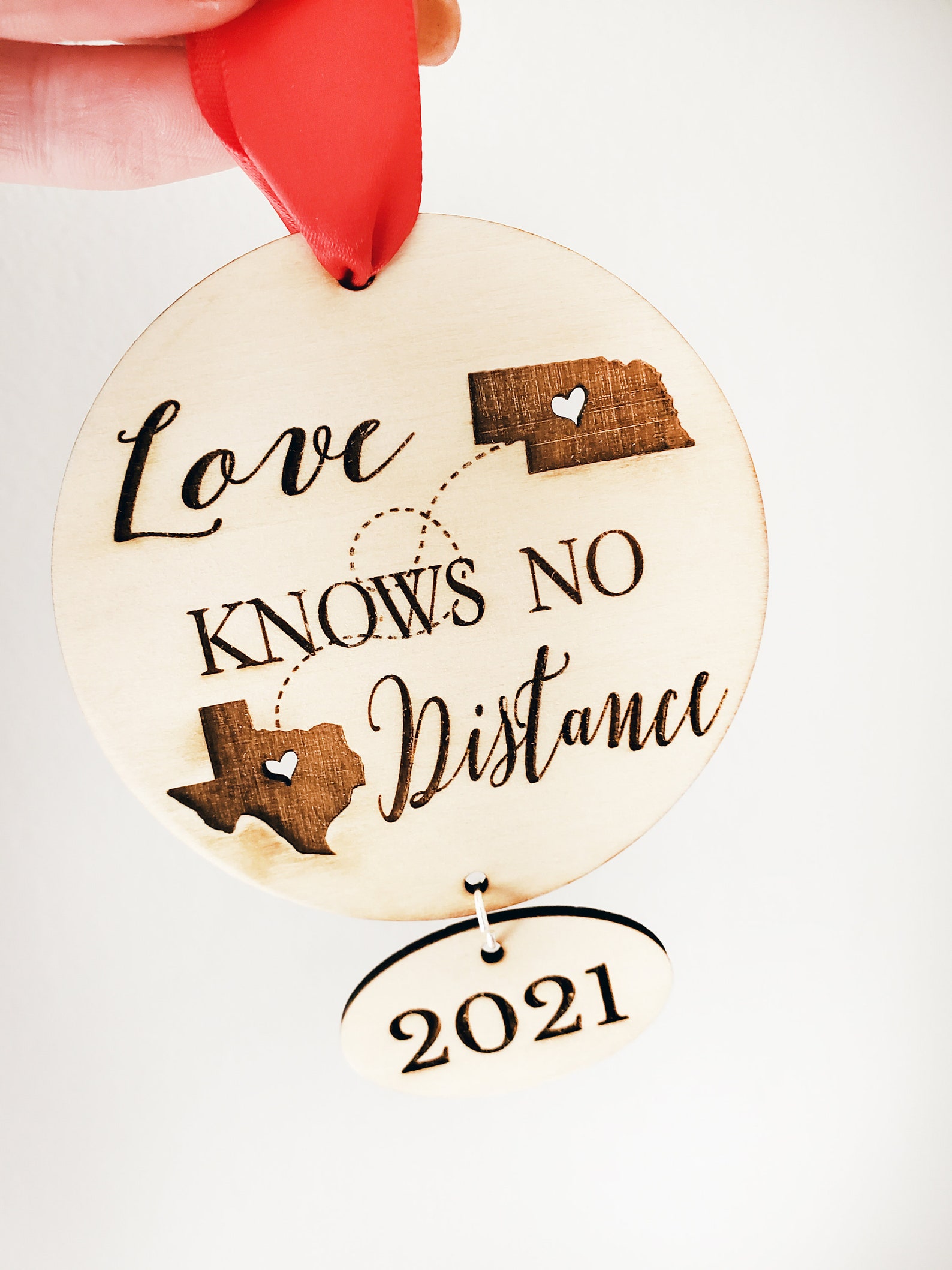 2021 Across the Distance Ornament Lost Distance Ornament | Etsy