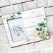 Wedding Picture Frame, Green and Wood Wedding, Personalized Picture ...