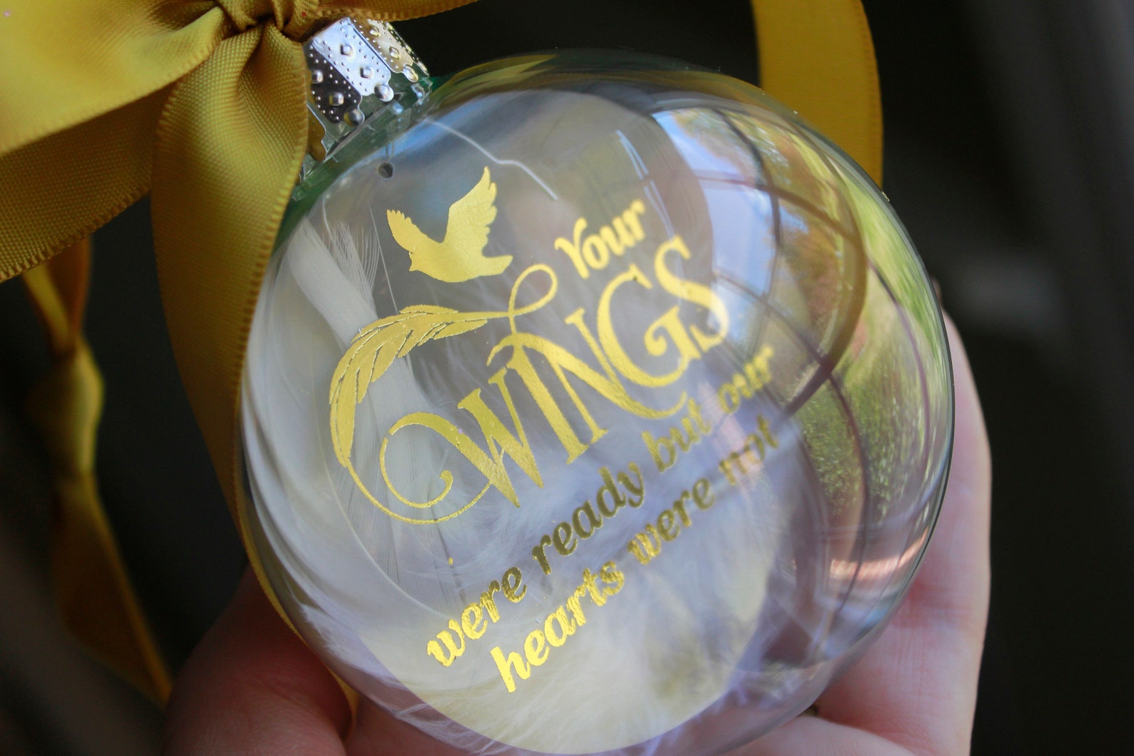 Memorial Christmas Ornaments in Memory at Christmas Holiday - Etsy