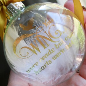 Memorial Christmas Ornaments, in Memory at Christmas, Holiday Grief ...