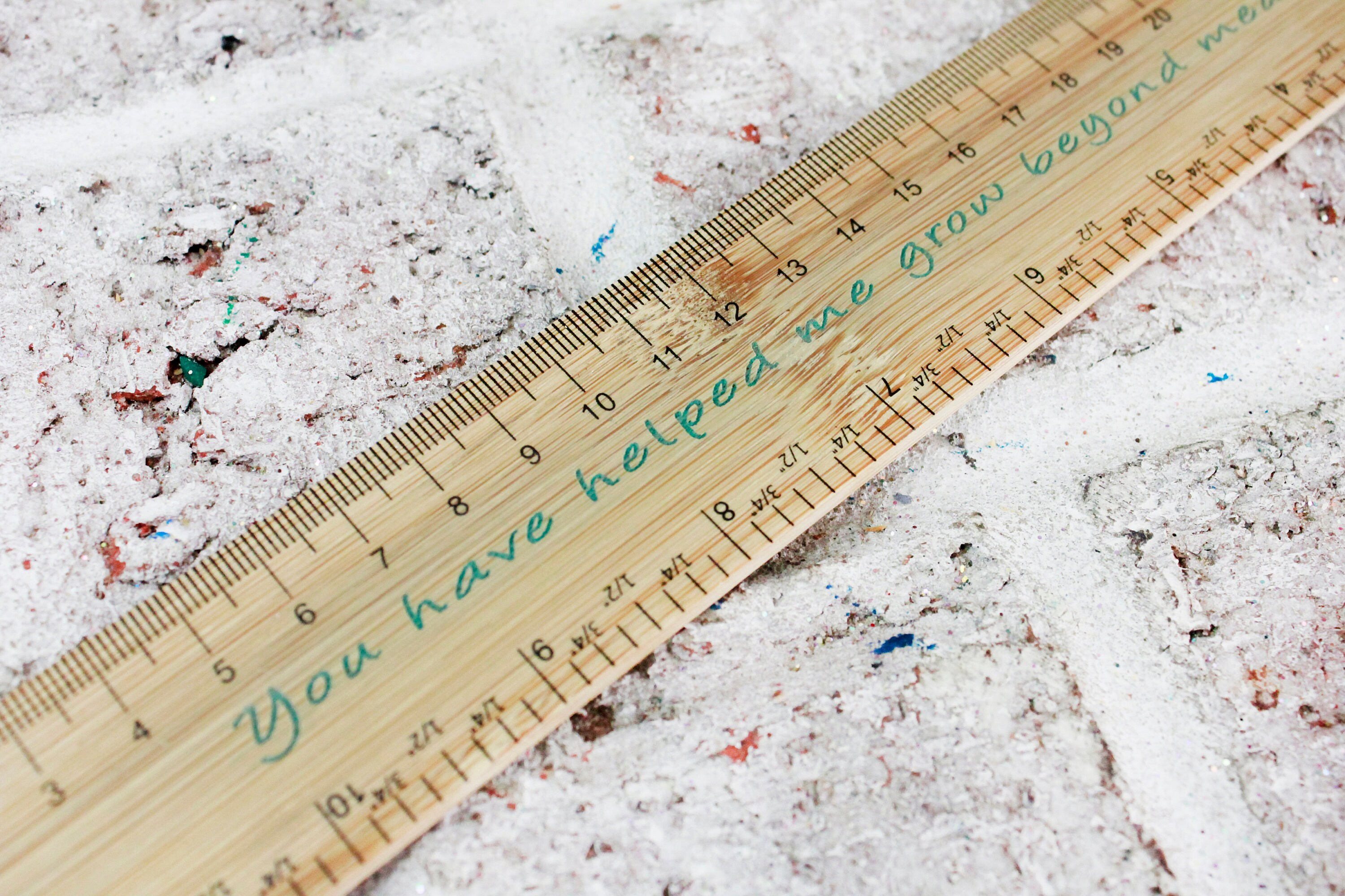 Teacher Gift Teacher Ruler Engraved Ruler Wooden Ruler Name ...