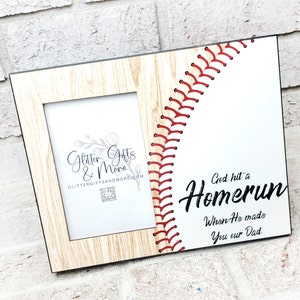Baseball Dad, Father's Day Gift, Frames for Dad, Picture Frame, Coaches ...