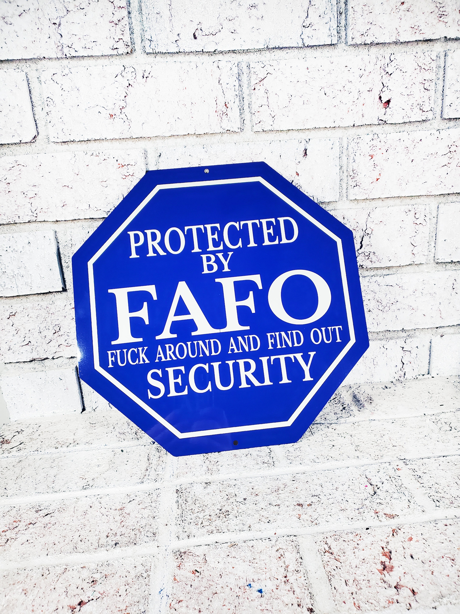 Funny Home Signs Outdoor Metal Signs Security Yard Signs - Etsy