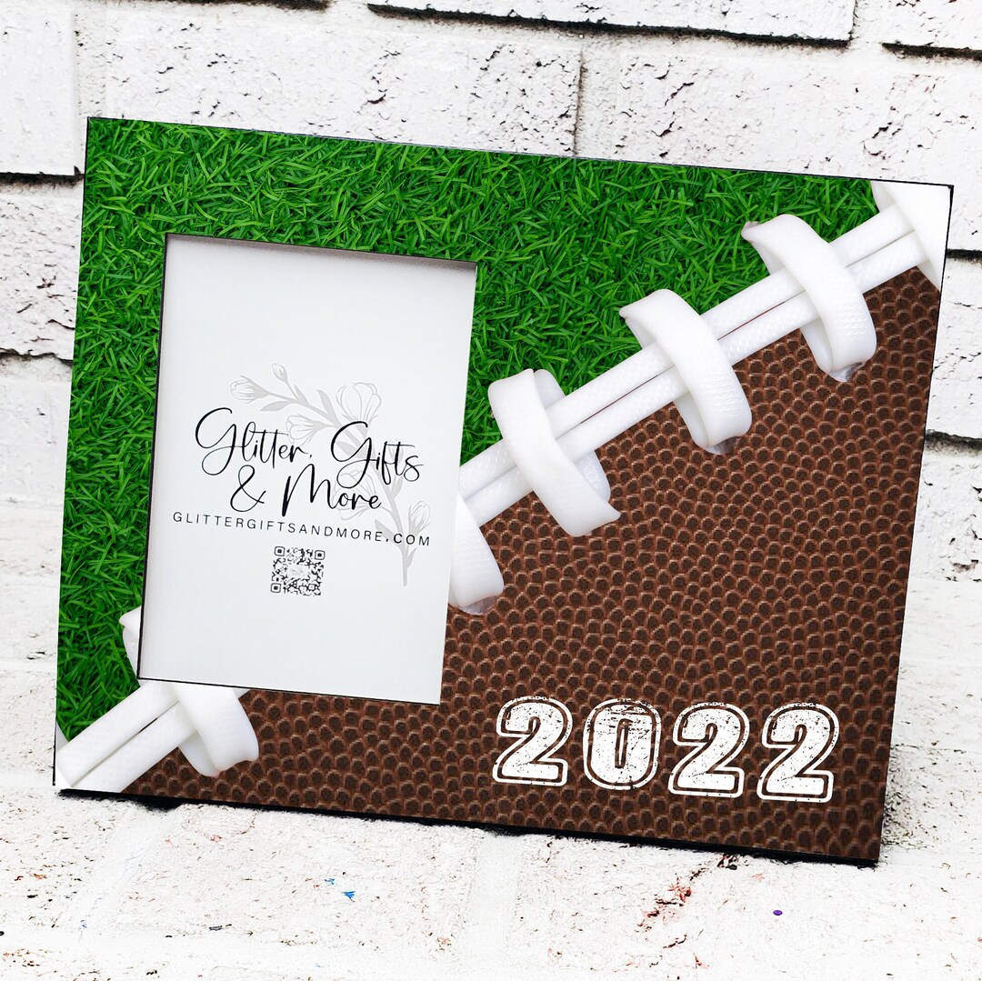 Football and Field Frame, Custom Football Frame, Football Coach Gifts ...