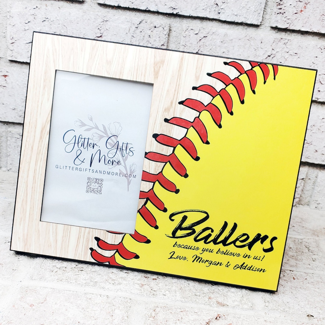 Softball Coach Gifts, End of Season Softball Gift, You Believed in Us ...