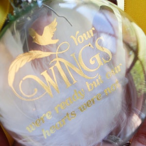 Memorial Christmas Ornaments, in Memory at Christmas, Holiday Grief ...