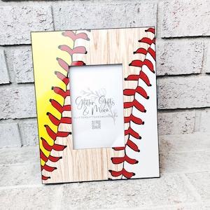Baseball Frame, Softball Frame, Baseball Coach Gift, Team Gift, Father ...