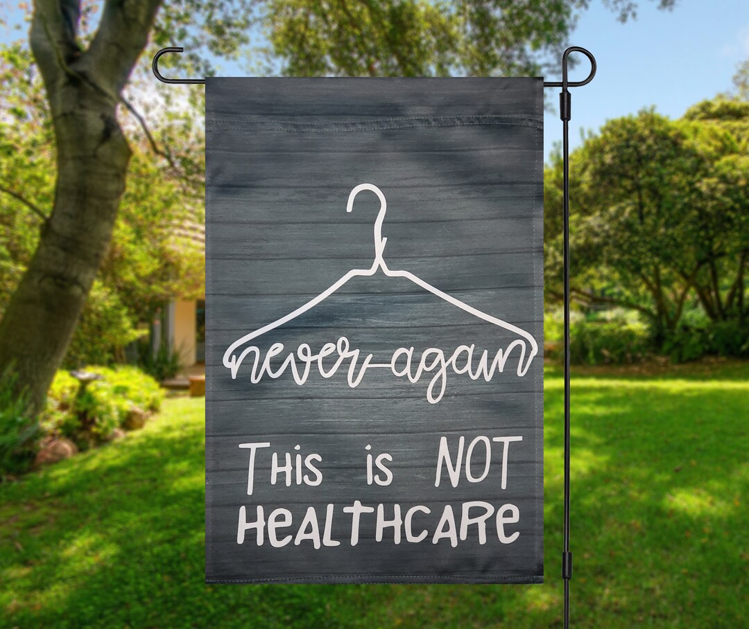 Pro Roe, Pro Choice Garden Flag, Safe Abortion Access, Feminist Garden ...